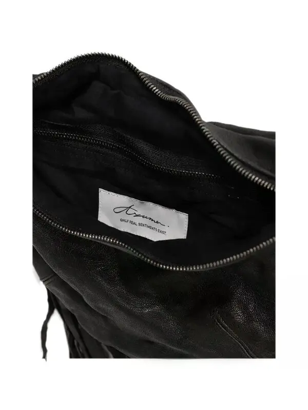 T.A.S X Azuma Bum Fringe-trim Leather Shoulder Bag