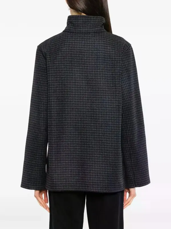 AGNES B. Houndstooth-pattern Jacket