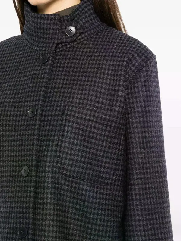 AGNES B. Houndstooth-pattern Jacket