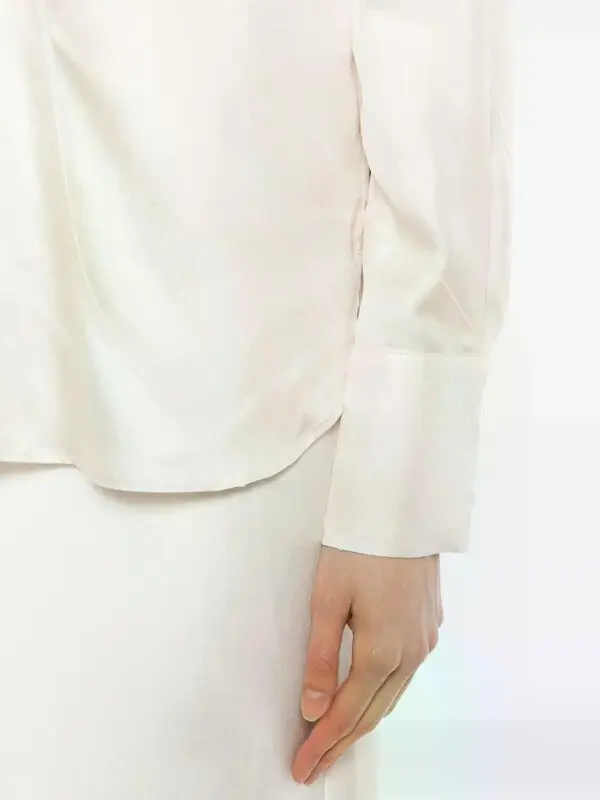Loulou De Saison V-neck Wrap-front Blouse