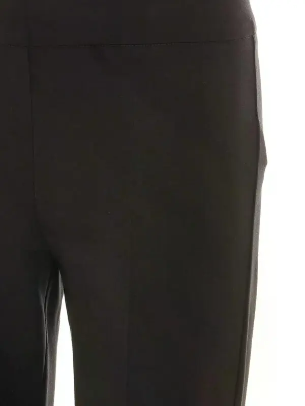 RUE DU BAC Pressed-crease Elasticated-waist Slim-fit Trousers