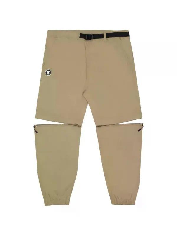 AAPE BY *A BATHING APE Moonface Convertible Belted Trousers