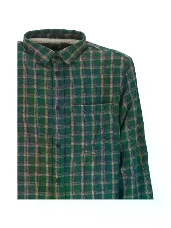 ANERKJENDT Check-pattern Patch-pocket Shirt