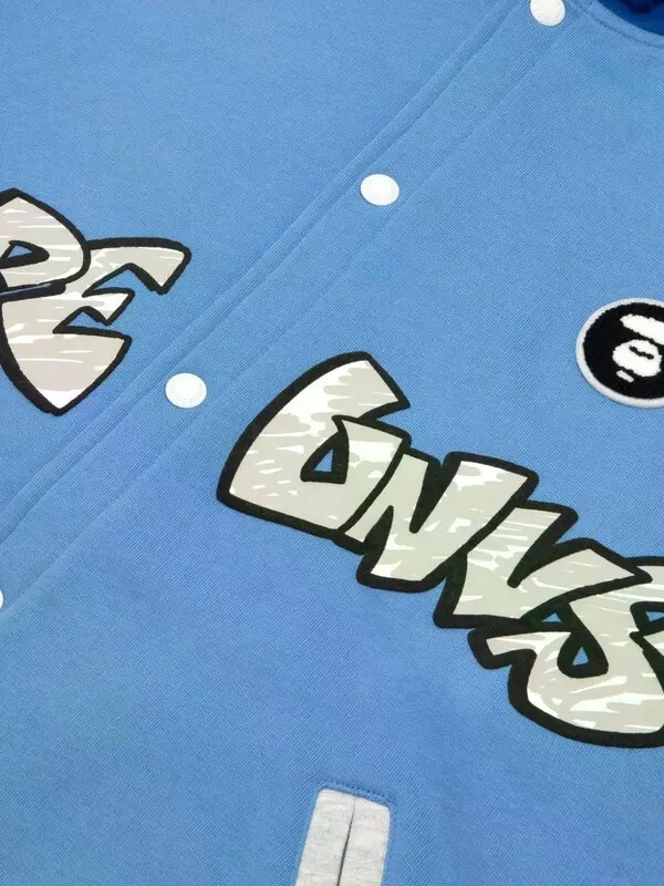 AAPE BY *A BATHING APE Aapeunvs Moonface Hooded Bomber Jacket