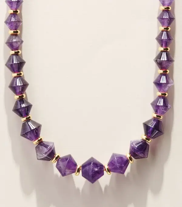 Eddie Borgo Gold-plated Honeycomb Necklace