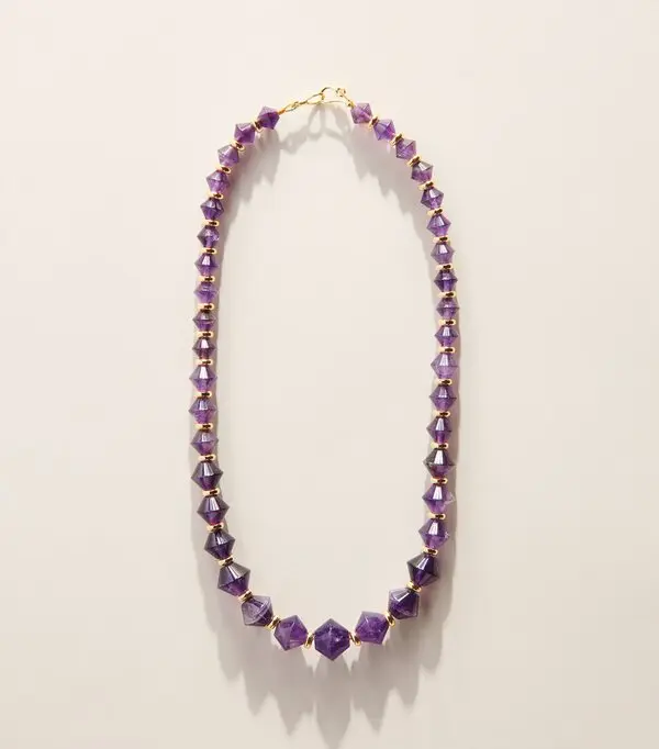 Eddie Borgo Gold-plated Honeycomb Necklace