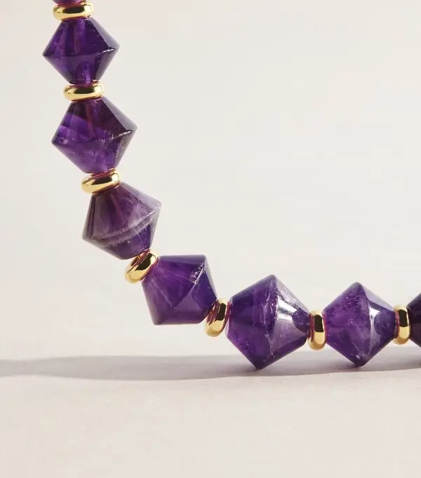 Eddie Borgo Gold-plated Honeycomb Necklace