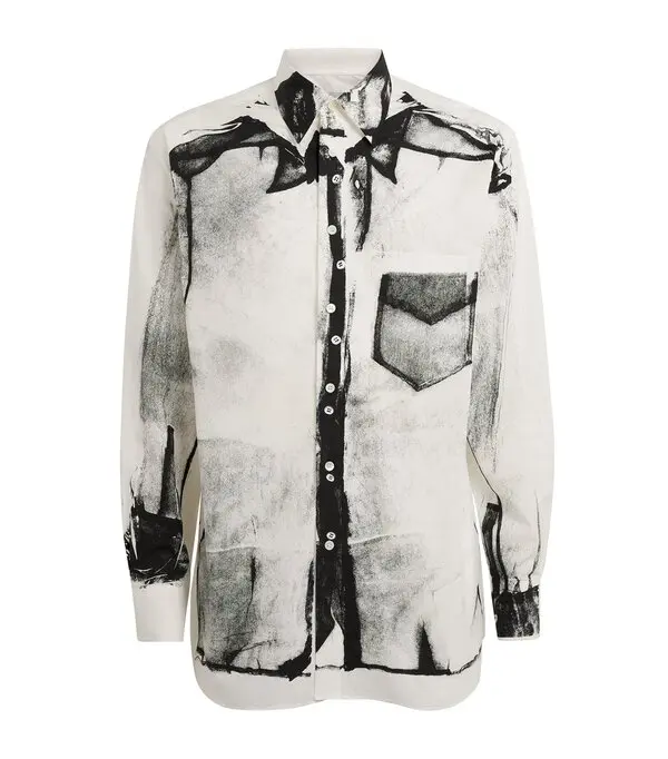 Paul Smith Cotton Garment Print Shirt
