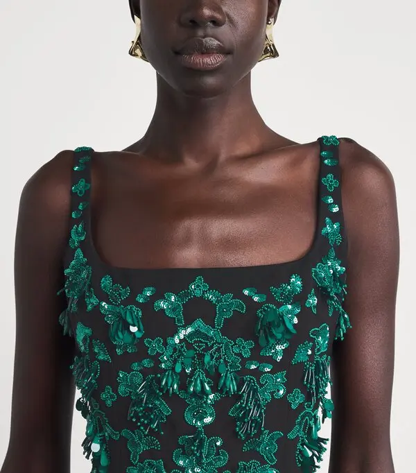 16Arlington Embellished Sior Mini Dress