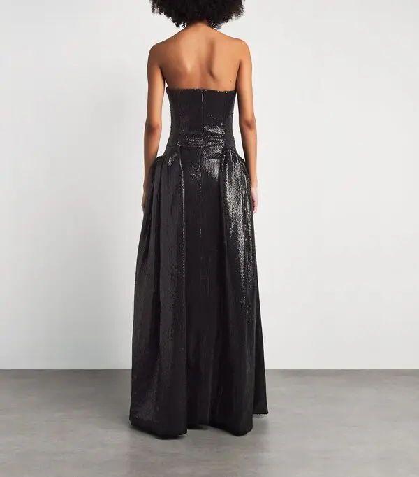 16Arlington Strapless Sequin Mavi Gown