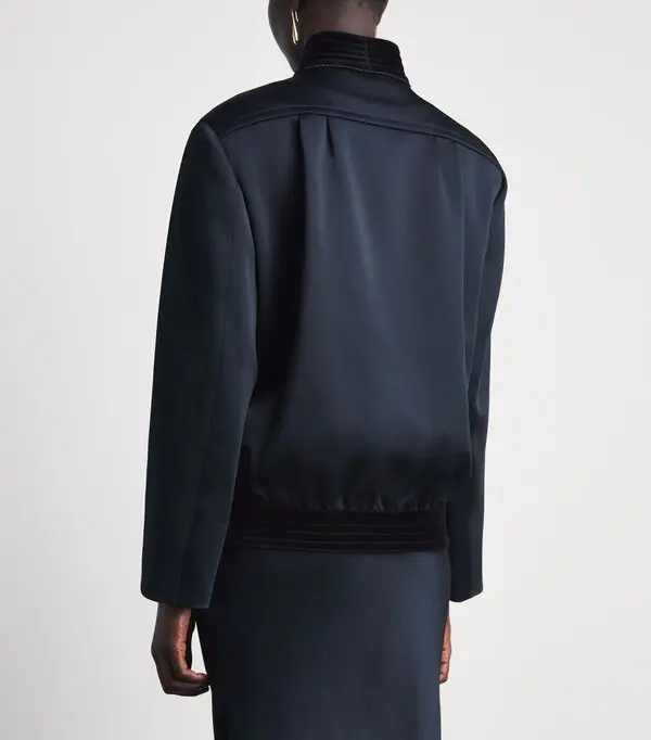BLAZÉ MILANO Satin Novalis Coiba Jacket