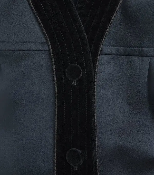 BLAZÉ MILANO Satin Novalis Coiba Jacket