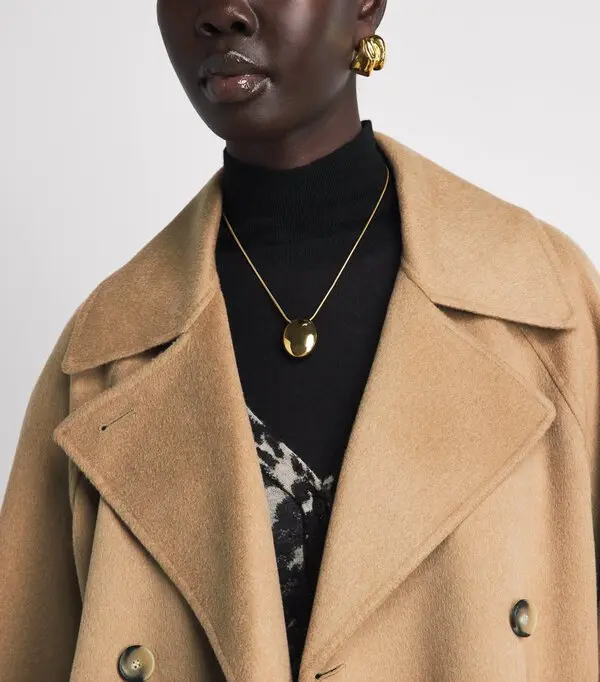 JOSEPH Double-faced Wool-silk Apollo Pea Coat