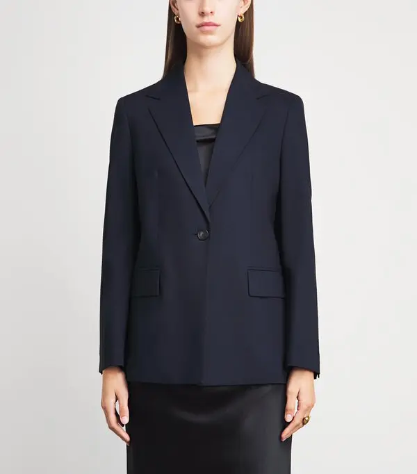 JOSEPH Wool-silk-blend Jackie Blazer