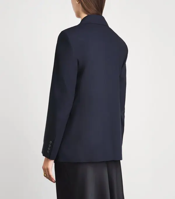 JOSEPH Wool-silk-blend Jackie Blazer