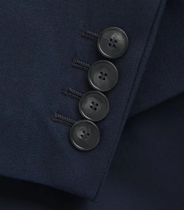JOSEPH Wool-silk-blend Jackie Blazer