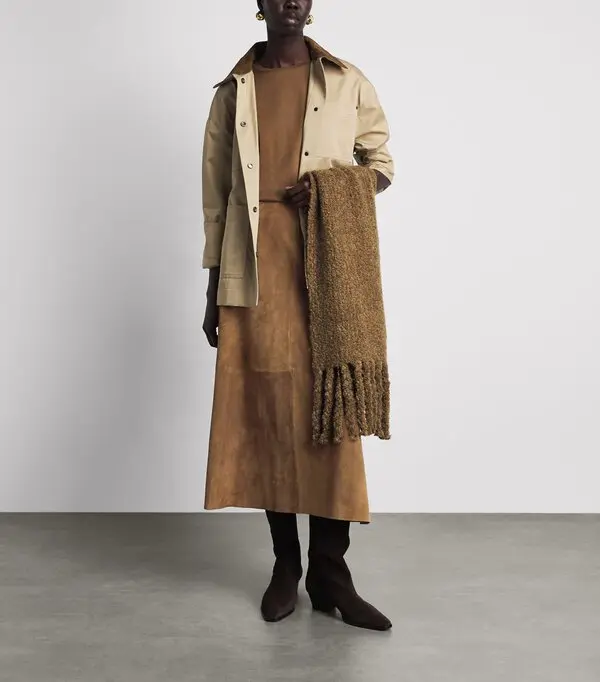 JOSEPH Suede Helius Midi Skirt