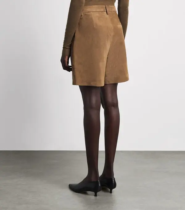 JOSEPH Suede Suze Shorts