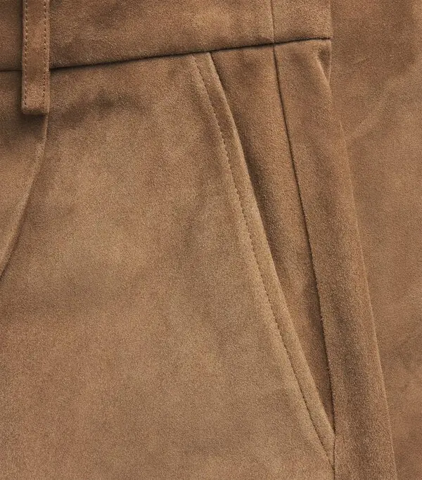 JOSEPH Suede Suze Shorts