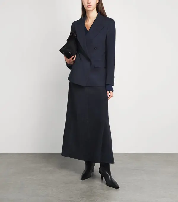 JOSEPH Wool-silk-blend Jaden Blazer