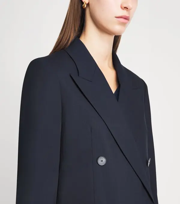 JOSEPH Wool-silk-blend Jaden Blazer