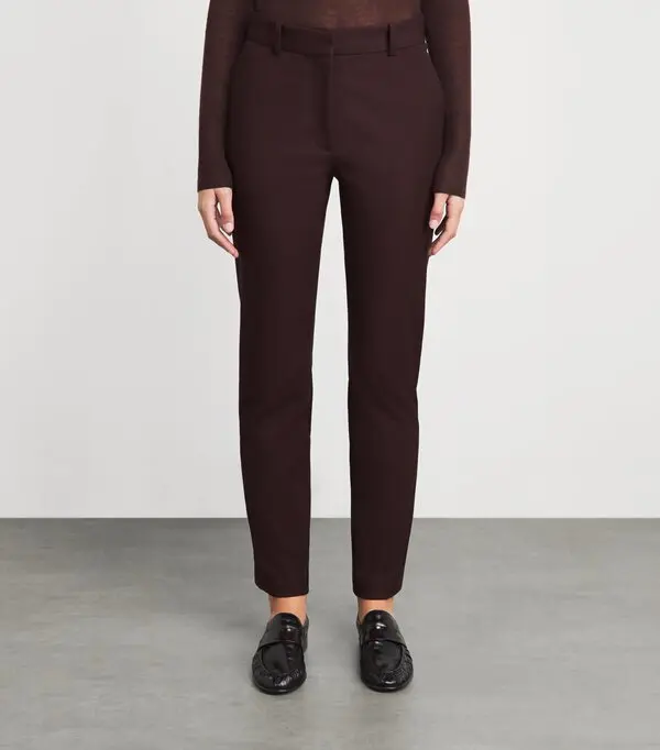 JOSEPH Stretch-gabardine Coleman Trousers