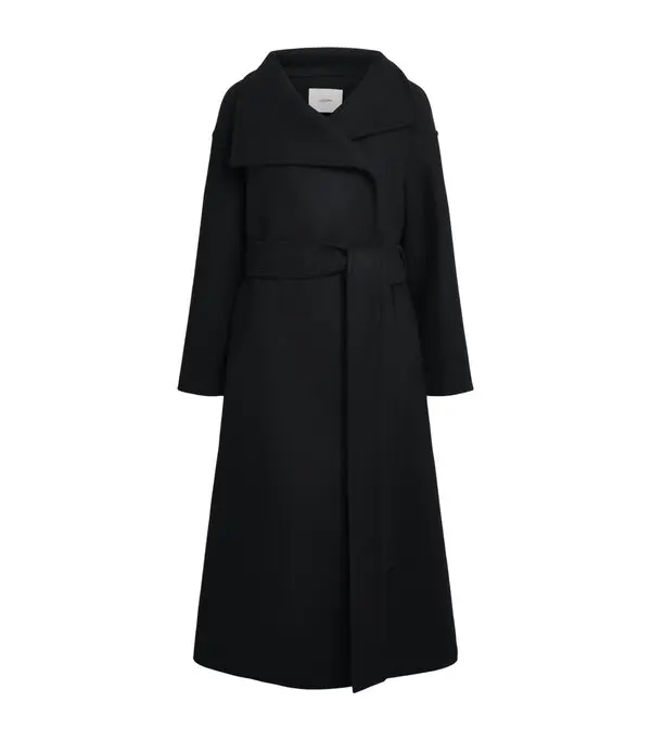 JOSEPH Wool-blend Belted Fiore Coat