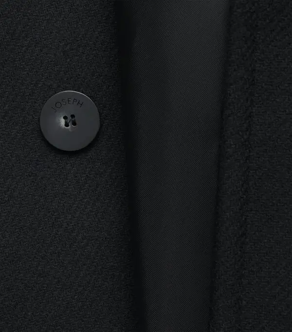 JOSEPH Wool-blend Belted Fiore Coat