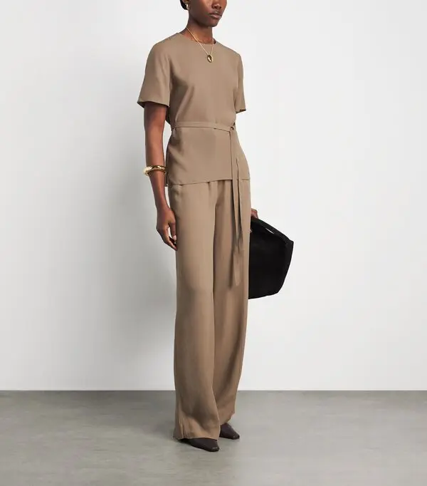 JOSEPH Crepe Atheris Blouse
