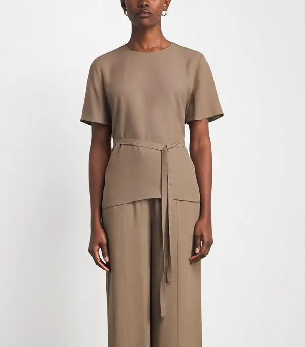 JOSEPH Crepe Atheris Blouse