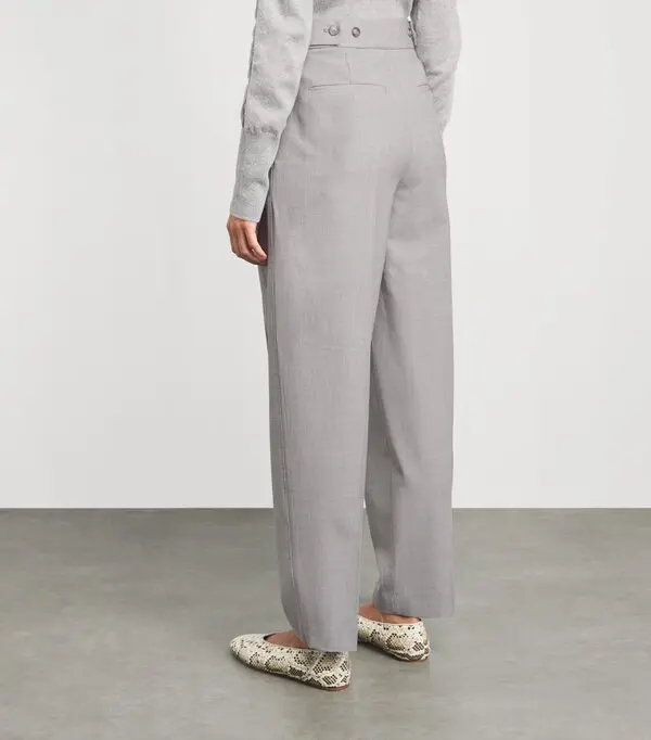 JOSEPH Stretch-wool Toni Tailored Trousers