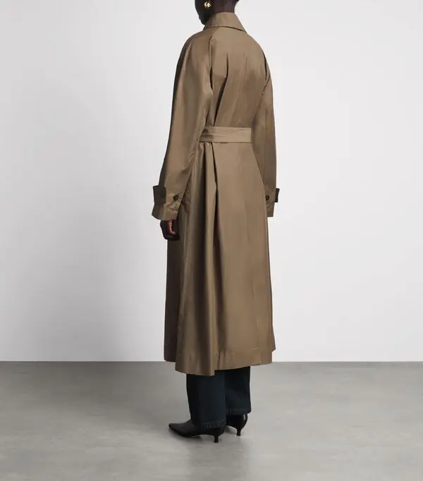 JOSEPH Cotton-blend Tito Trench Coat