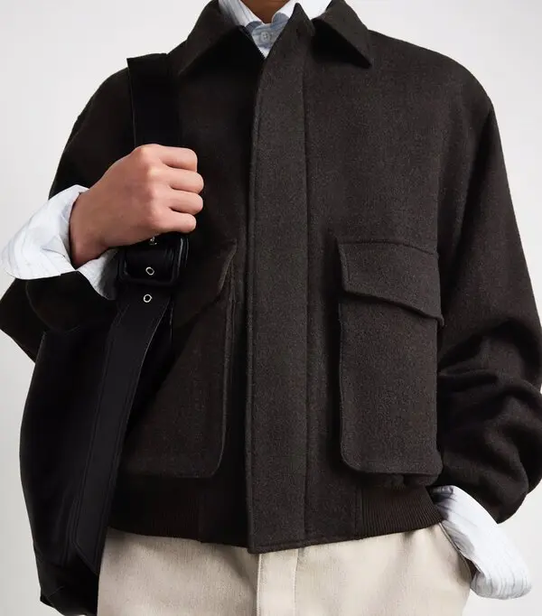 LE17SEPTEMBRE Wool Bomber Jacket