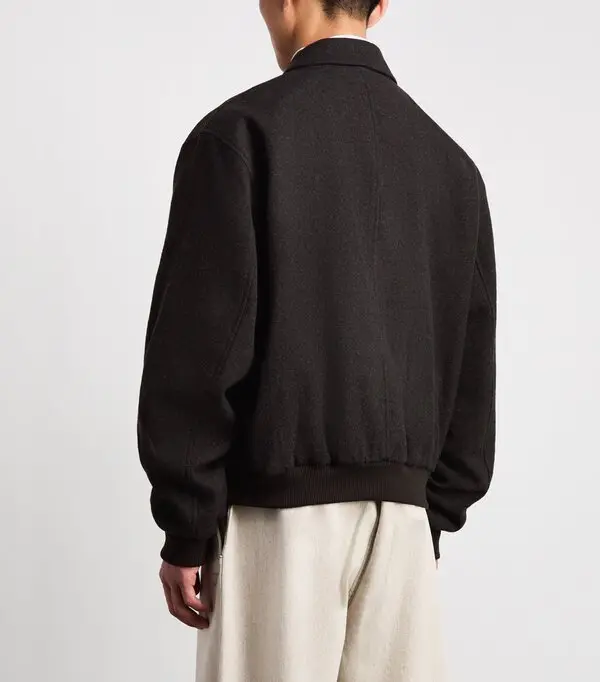 LE17SEPTEMBRE Wool Bomber Jacket
