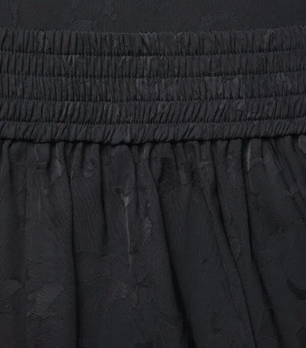 JOSEPH Jacquard Cara Wide-leg Trousers