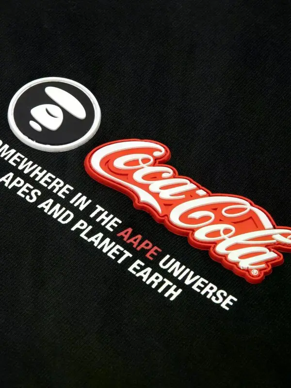 AAPE BY *A BATHING APE X Coca-cola Moonface Sweatshirt