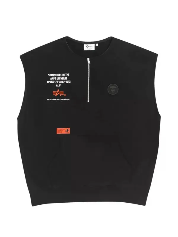 AAPE BY *A BATHING APE Moonface Convertible Hoodie