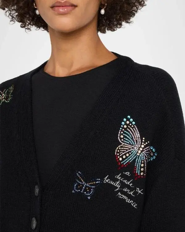 Cinq À Sept Butterfly Atlas Cardigan