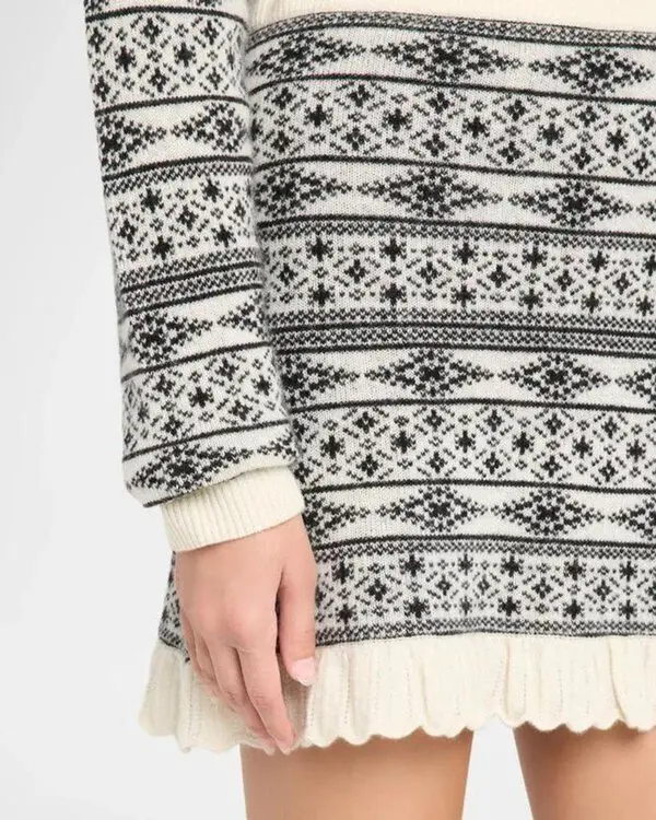 THE GARMENT Faroe Island Wool-cashmere Mini Skirt