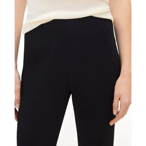 Theory Marcee Pull-on Pant In Crepe Knit - Black