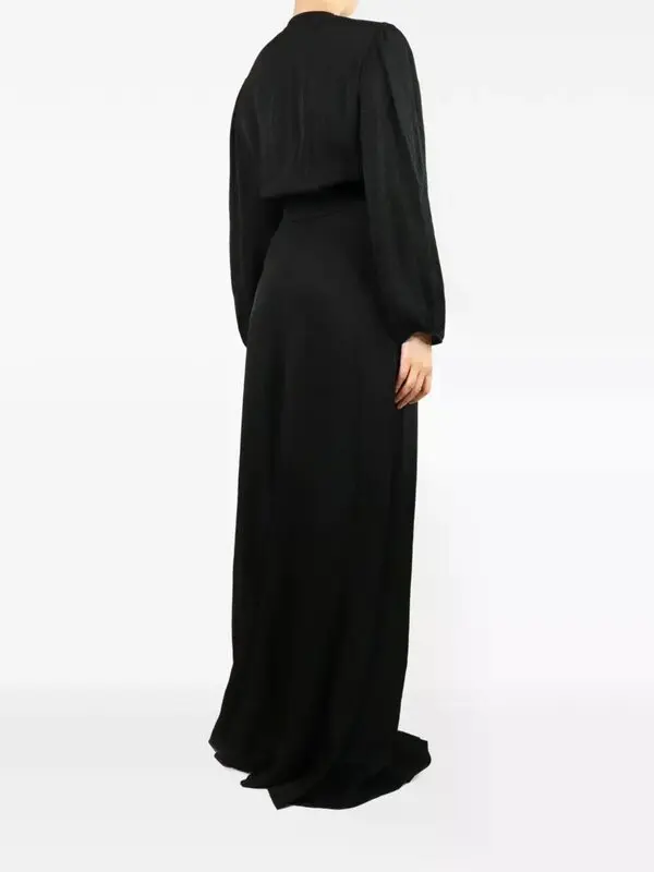 Chloé Bejewelled V-neck Maxi Dress