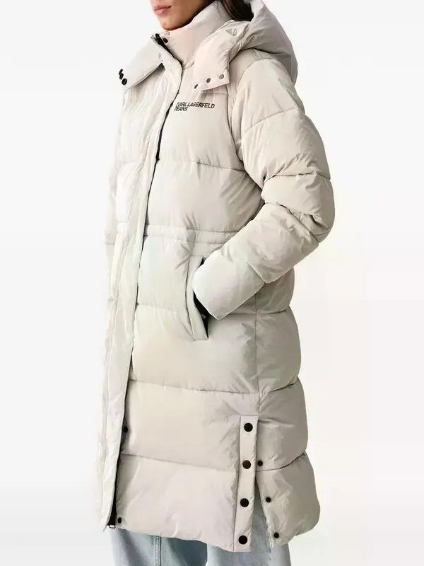 Karl Lagerfeld Logo-print Puffer Jacket