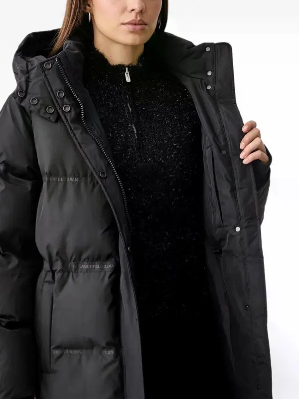 Karl Lagerfeld Logo-print Padded Coat