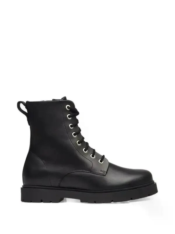 BIRKENSTOCK Highwood Mid Lace Combat Boots - Black