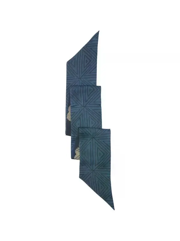 ELIZABETTA Marta Geometric-print Scarf