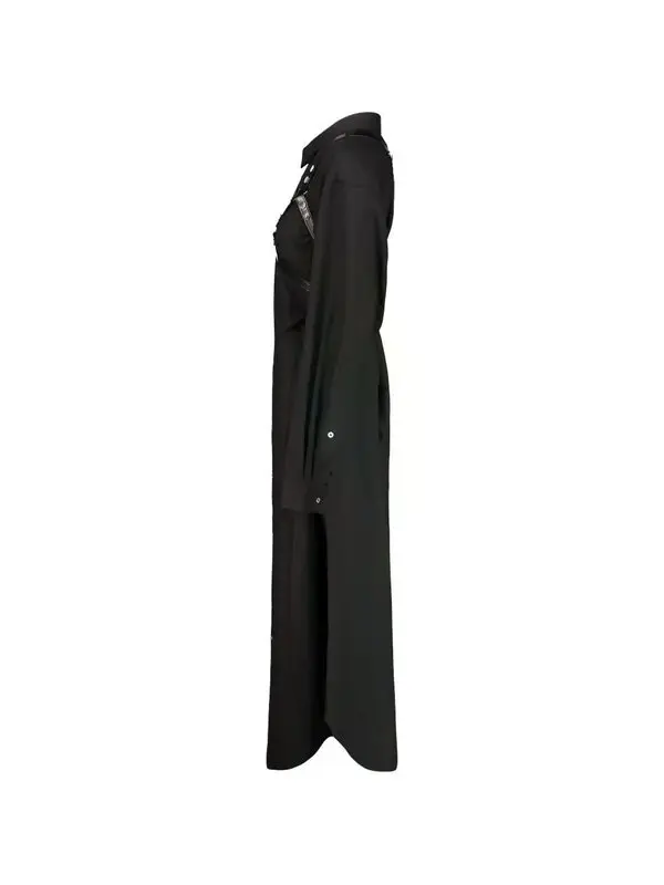 Junya Watanabe Harness-detail Shirt Midi Dress