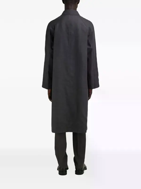 FERRAGAMO Reversible Wool Duster Coat