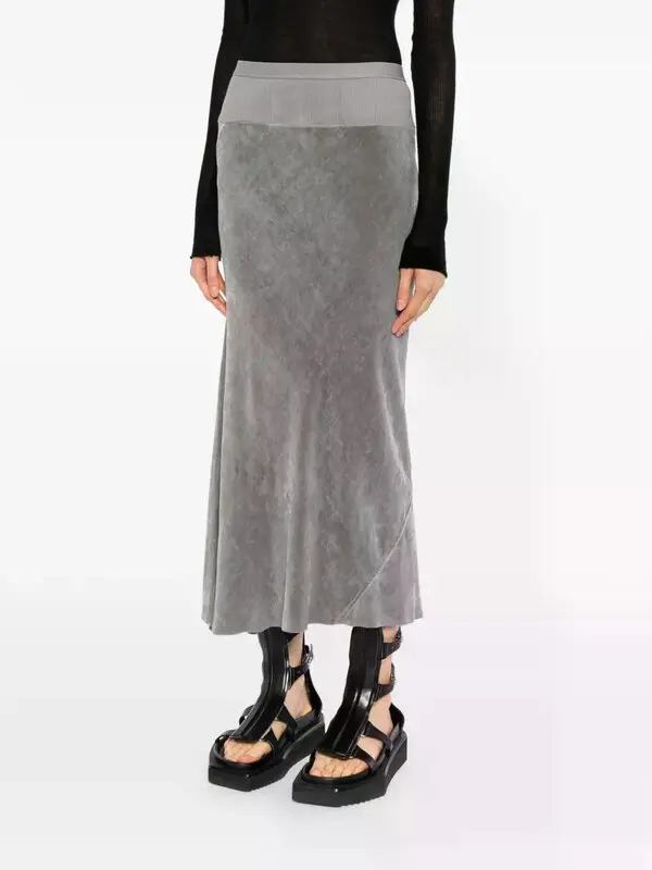 Rick Owens A-line Bias Skirt