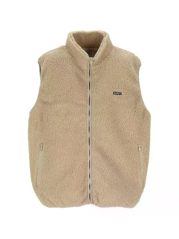 KAPPY Fleece-texture Gilet