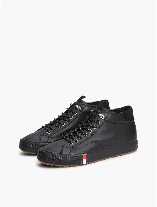 Tommy Hilfiger High-top Leather Sneaker